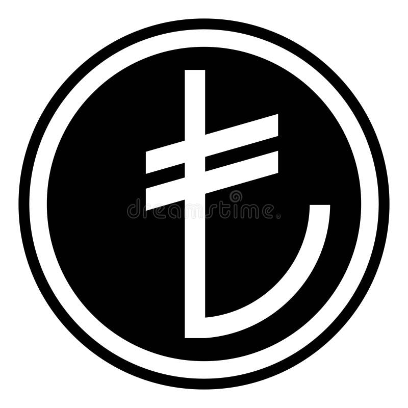 Signe De La Devise Turque, Lire Turque Illustration de Vecteur ...