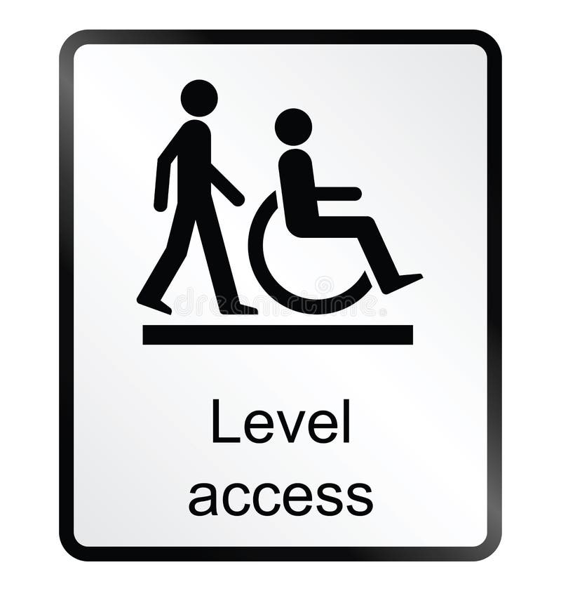 Signe De Niveau De L'information D'Access Illustration de Vecteur ...