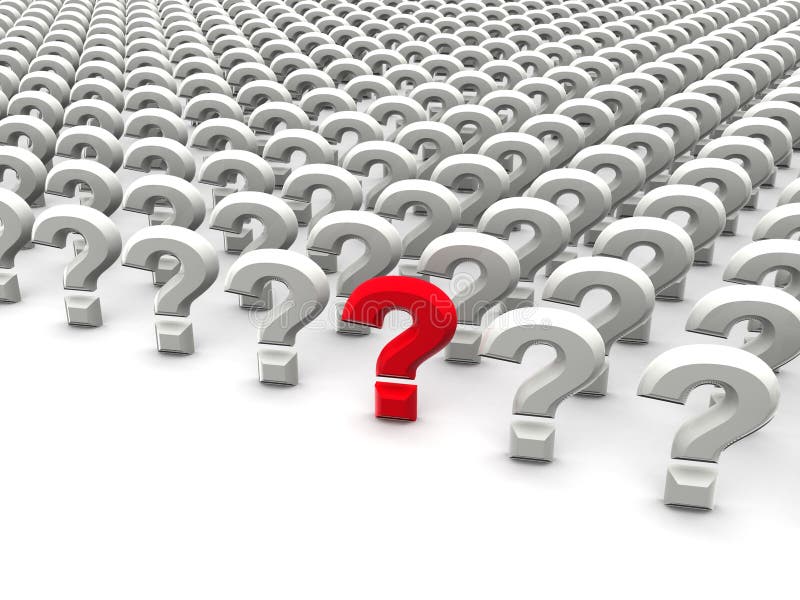 Question illustration stock. Illustration du interrogatoire - 2195608