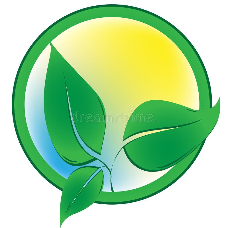 Signe Environnemental Abstrait Illustration de Vecteur - Illustration ...