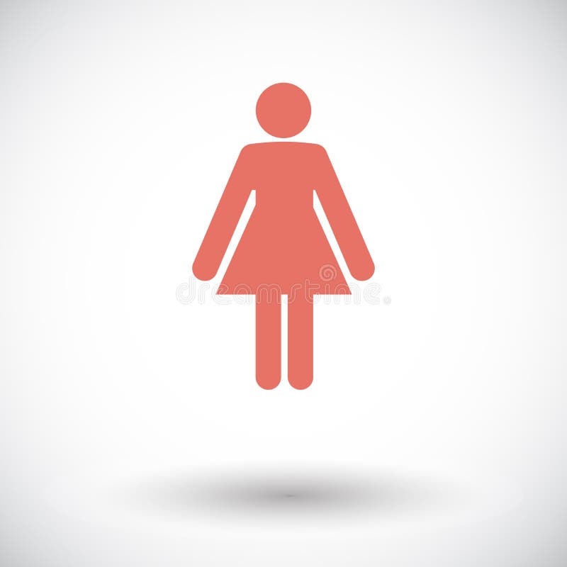 Signe femelle illustration stock. Illustration du femelle - 4552048