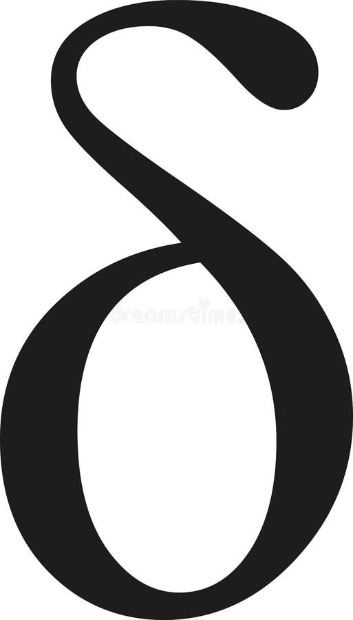 Graphismes - Delta Grec De Symbole Illustration de Vecteur ...