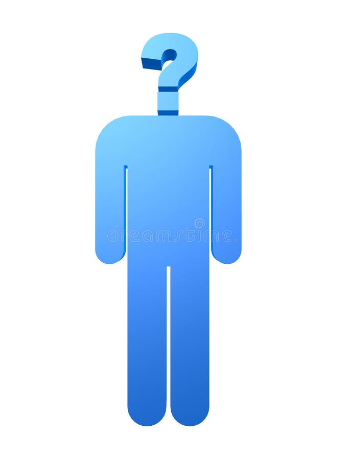 Signe inconnu illustration stock. Illustration du fille - 1677669