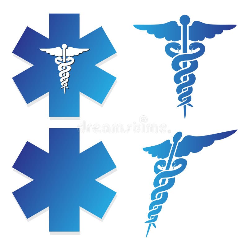 Signe médical illustration de vecteur. Illustration du examen - 12941507