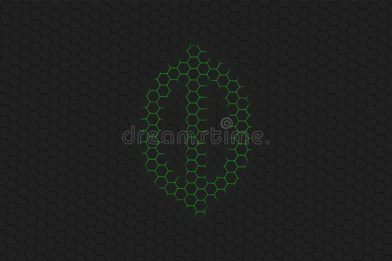 Signe Phi. Lettre Phi Symbole De L'alphabet Grec Illustration Stock ...