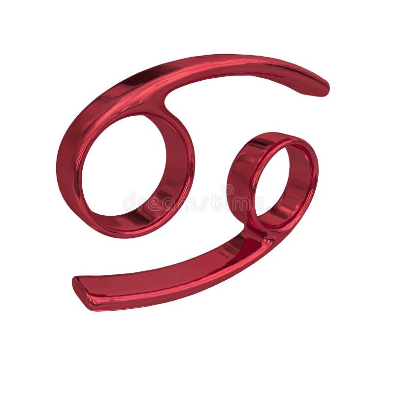 Signe Zodiaque. Symbole Astrologique 3d Illustration de Vecteur ...