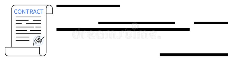 Contract Scroll Stock Illustrations – 1,884 Contract Scroll Stock ...