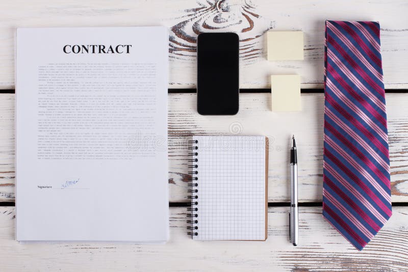 The contract is signed. stock photo. Image of office - 67414580