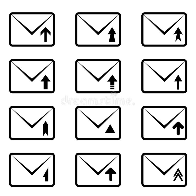 Signe d'email illustration de vecteur. Illustration du conception ...