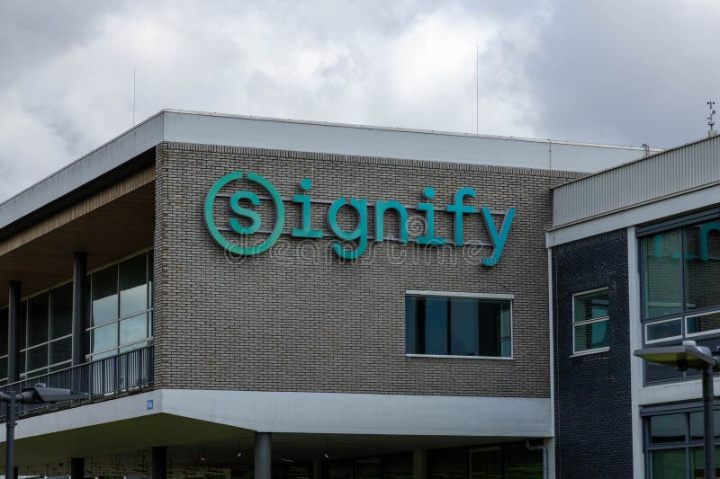 Signify logo Eindhoven editorial stock image. Image of logo - 316559654