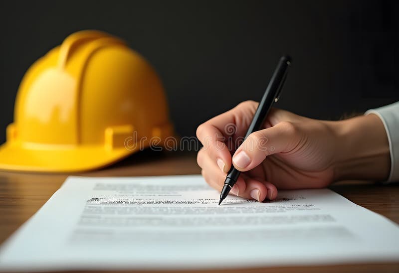 Important Construction Paperwork Stock Illustrations – 17 Important ...