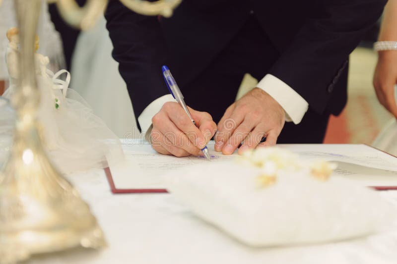 Signing Contract stock image. Image of business, agreement - 46463495