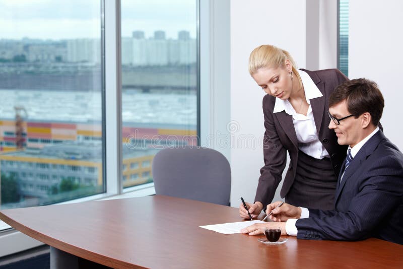 Document signing stock photo. Image of agreement, driver - 27423574