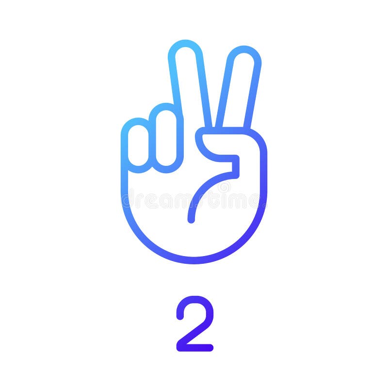 Signing Digit Nine in ASL Pixel Perfect Linear Icon Stock Vector ... Signing Digit Nine in ASL Pixel Perfect Linear Icon Stock Vector ...