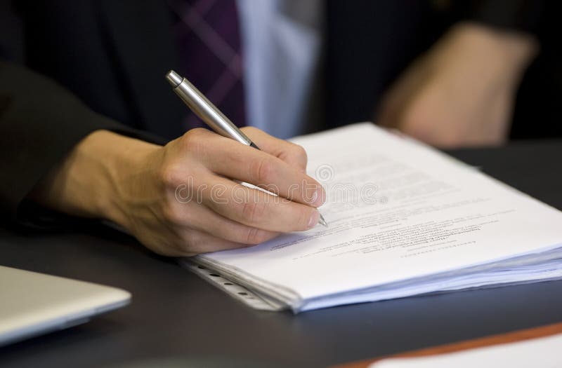 Signing a document stock image. Image of board, international - 9508749