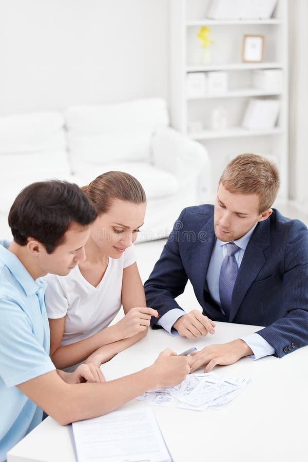 Planning bank investments stock photo. Image of business - 17984276