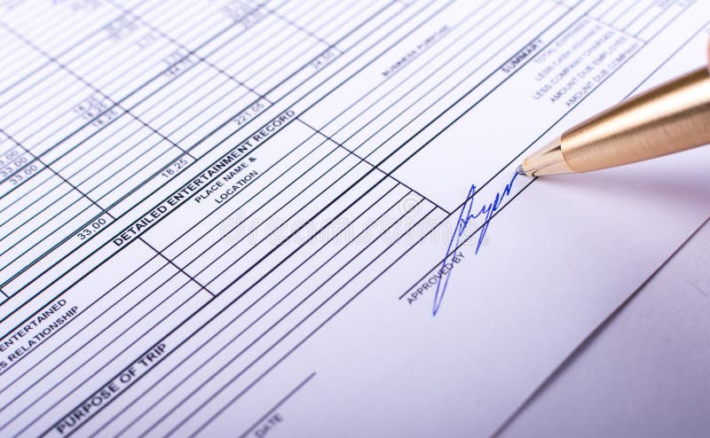 Signing a documents stock photo. Image of correspondence - 38465386