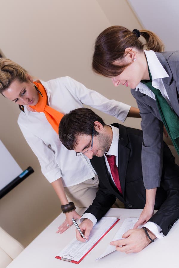 Signing documents stock photo. Image of meeting, document - 38817658