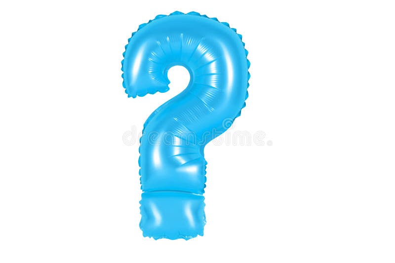 Signo De Interrogación, Color Azul Imagen de archivo - Imagen de color ...