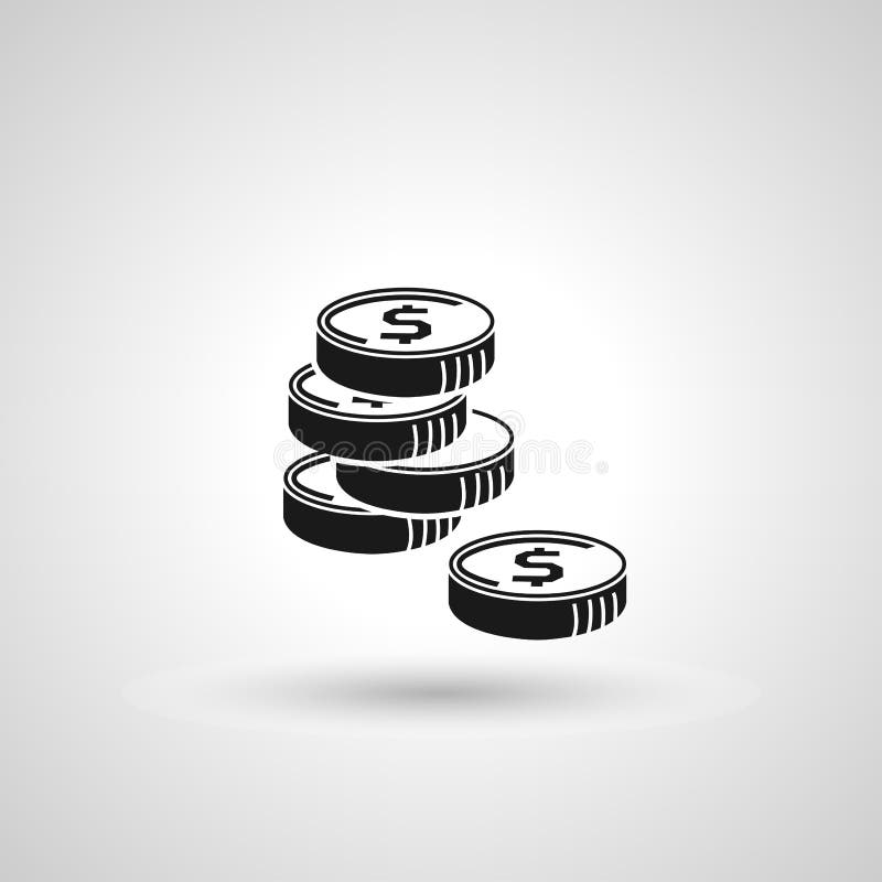 Signo De Moneda. Icono Simple De La Moneda Ilustración del Vector ...