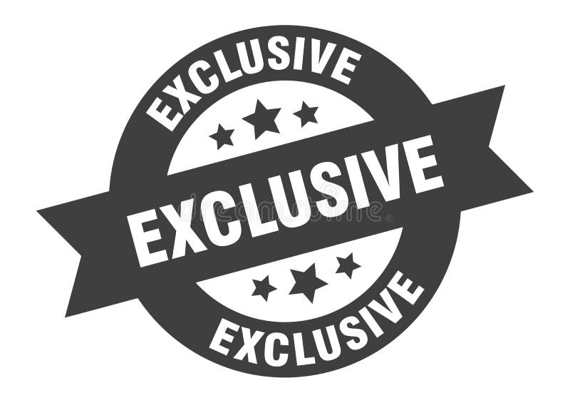 Signo Exclusivo Conjunto De Etiquetas De Cinta Redonda Sello ...