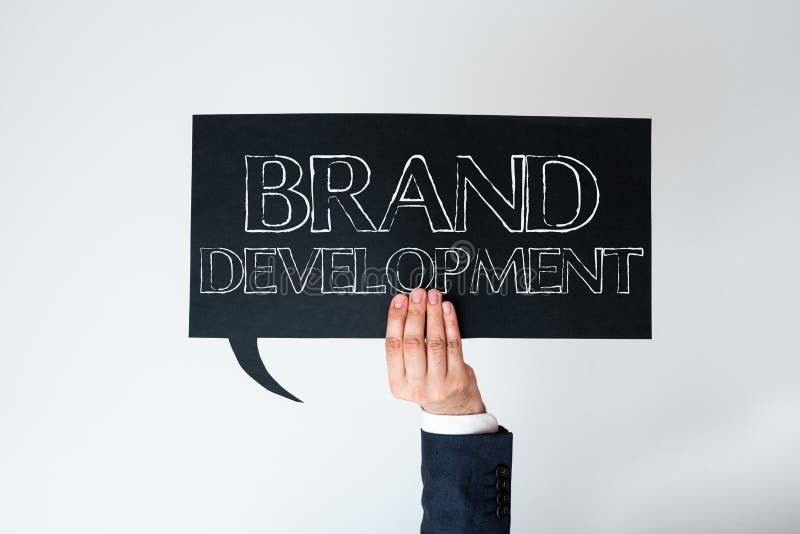 Signo Que Muestra El Desarrollo De La Marca Que Define El Producto a ... Signo Que Muestra El Desarrollo De La Marca Que Define El Producto a ...