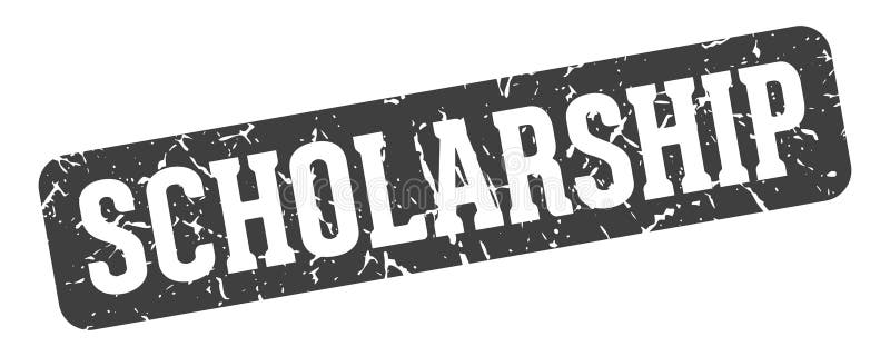 Signo Rectangular De Beca. Sello De Beca Ilustración del Vector ...