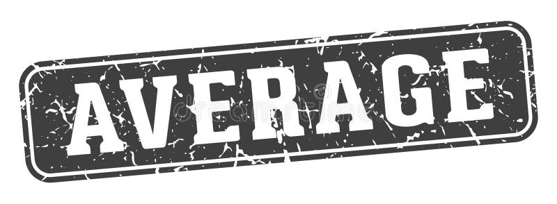 Signo Rectangular Medio. Marca Promedio Ilustración del Vector ...