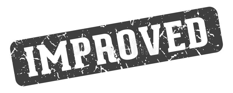 Signo Rectangular Mejorado. Sello Mejorado Ilustración del Vector ...