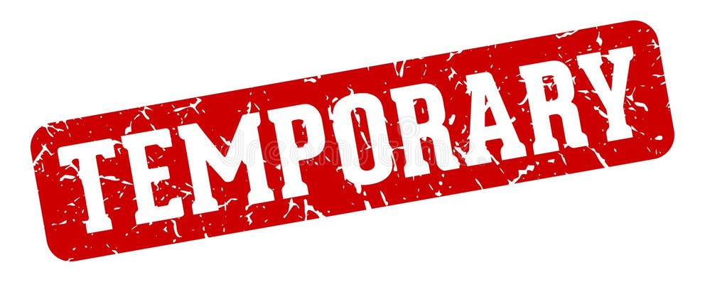 Signo Rectangular Temporal. Marca Temporal Ilustración del Vector ...