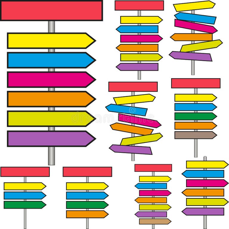 Signpost Clip Art Stock Illustrations – 1,822 Signpost Clip Art Stock ...