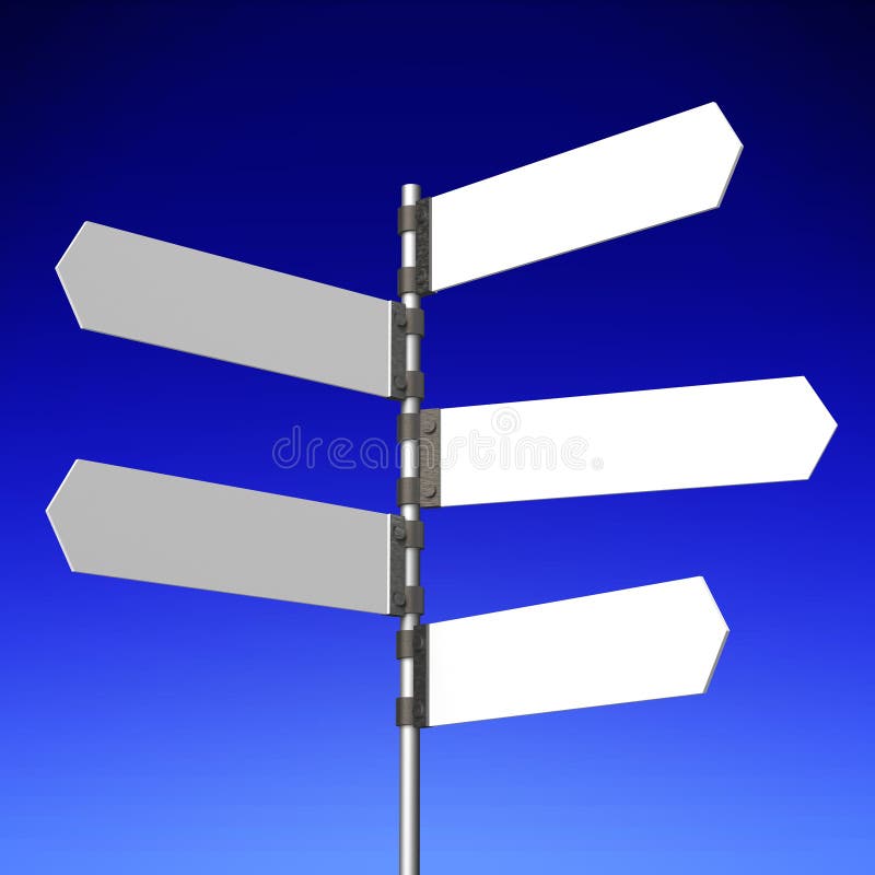 Signpost concept... stock illustration. Illustration of sign - 48149470