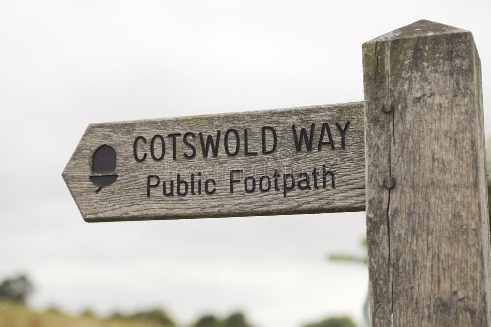 Signpost cotswold way stock photo. Image of direction - 15489058