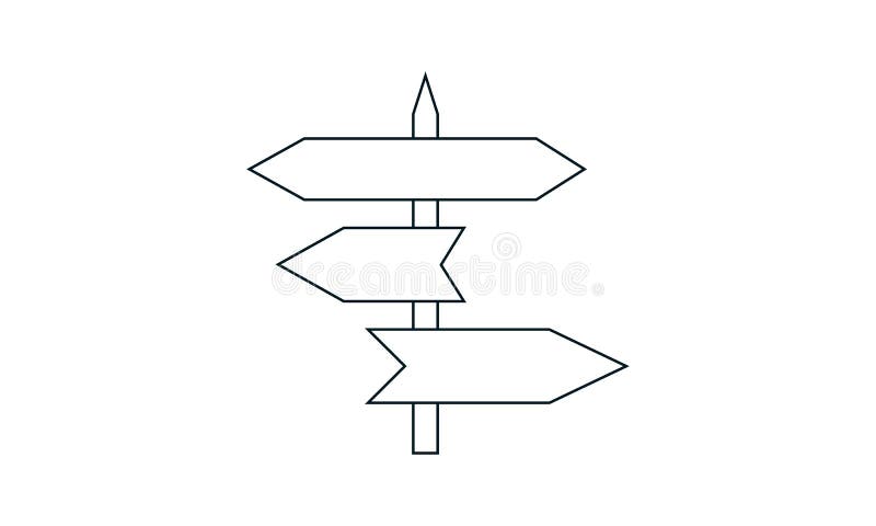 Signpost Icon Graphic Design Template Vector Isolated– Vector ... Signpost Icon Graphic Design Template Vector Isolated– Vector ...