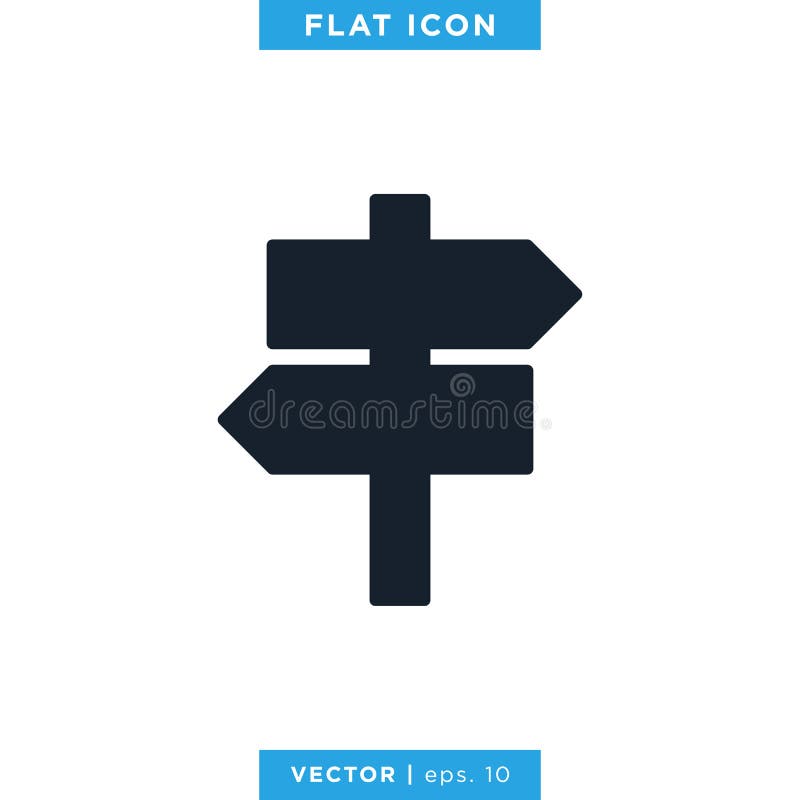 Signpost Icon Vector Design Template. Road Sign Icon Stock Vector ... Signpost Icon Vector Design Template. Road Sign Icon Stock Vector ...