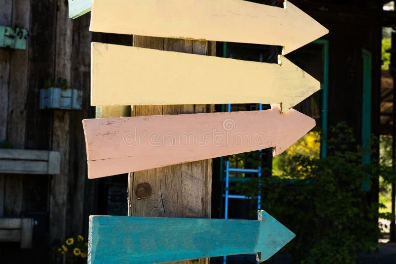 Pole indicating directions stock photo. Image of alaska - 16642998