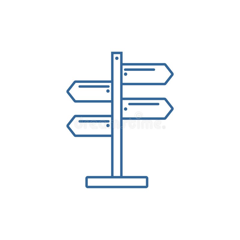 Signpost Logo Design Vector Template, Outdoor Logo Design Concept, Icon ...