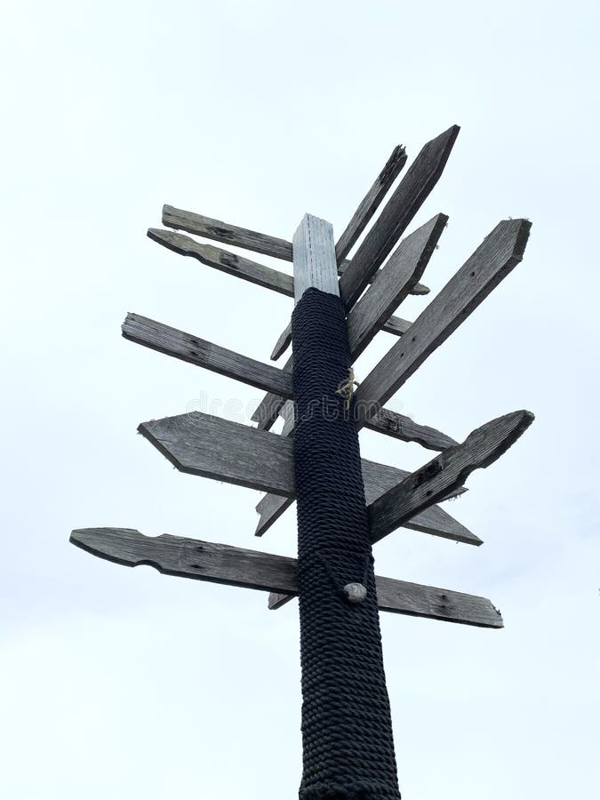 A Signpost Pointing in Multiple Different Directions Stock Image ...