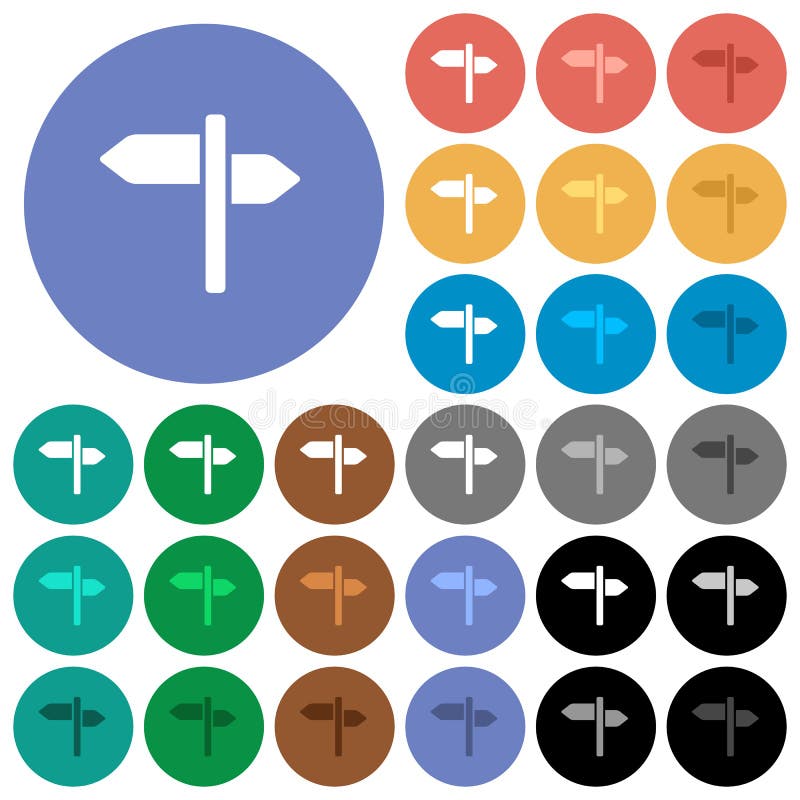 Multi Directional Signs Stock Illustrations – 21 Multi Directional ...