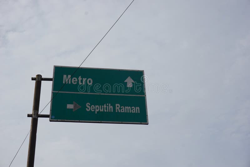 Signposts As a Guide To Avoid Getting Lost Editorial Image - Image of ...