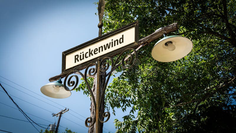 Signposts the Direct Way To Tailwind Stock Illustration - Illustration ...