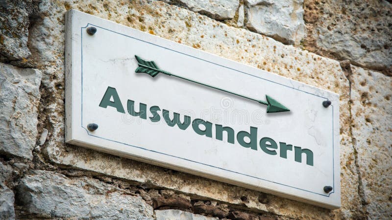 Signposts the Direct Way To Wanderlust Stock Photo - Image of migration ...