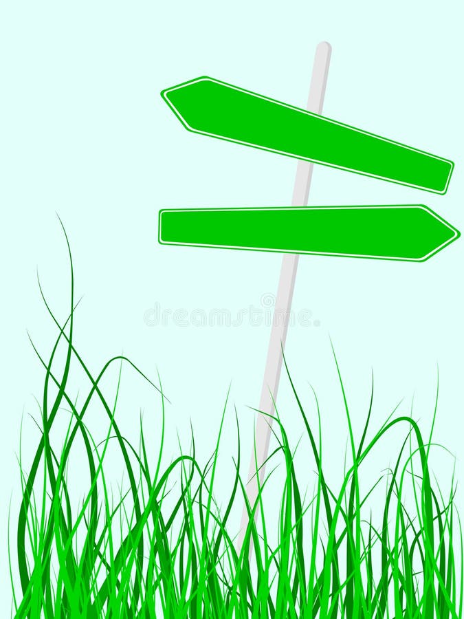 Strategy road signs stock illustration. Illustration of highway - 21984494