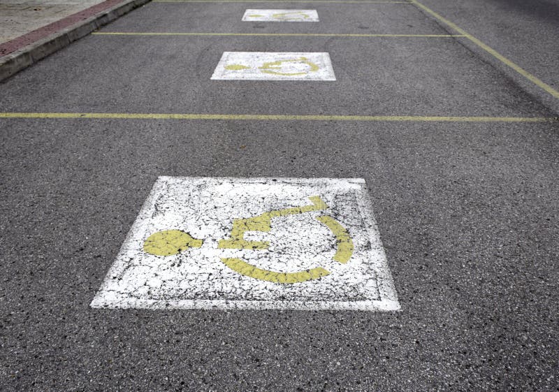 Signs disability stock image. Image of painted, texture - 27058965