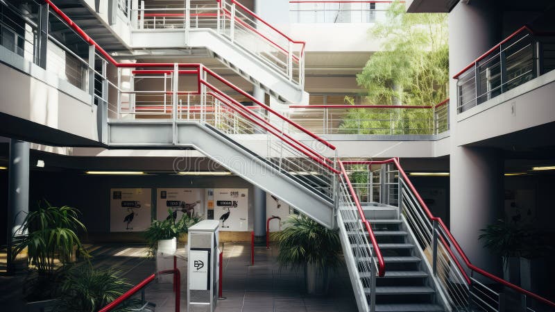 Signs fire escape route stock illustration. Illustration of guide ...