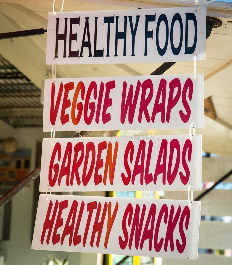 Signs for food stock image. Image of food, product, wraps - 64923135