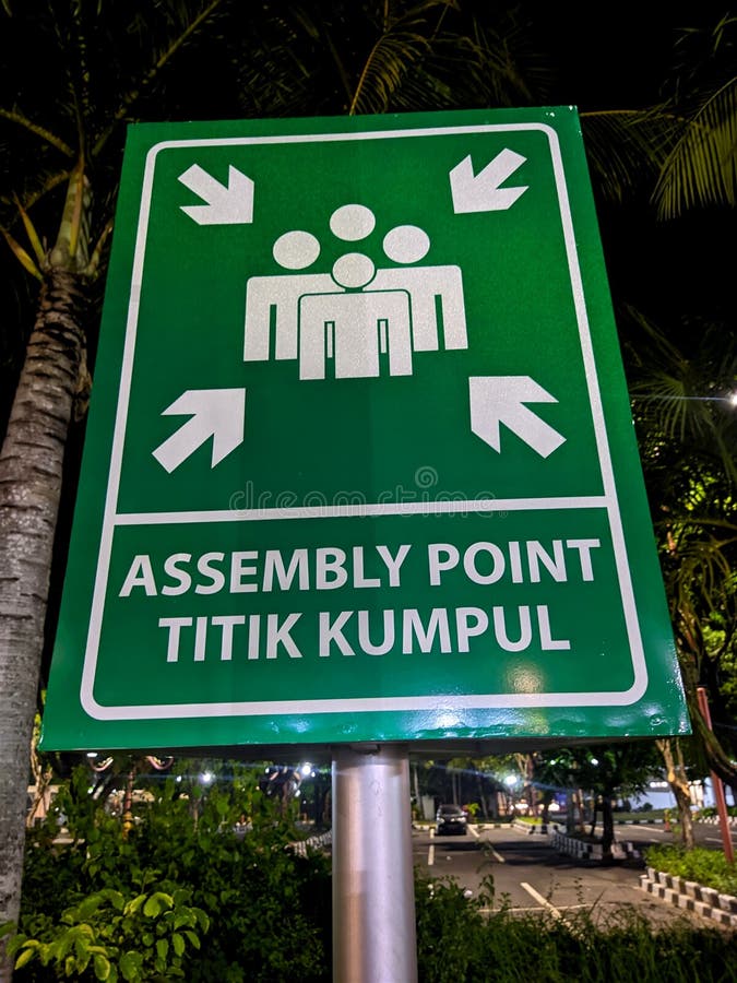 Signs for the Gathering Place in the Airport Area Stock Image - Image ...