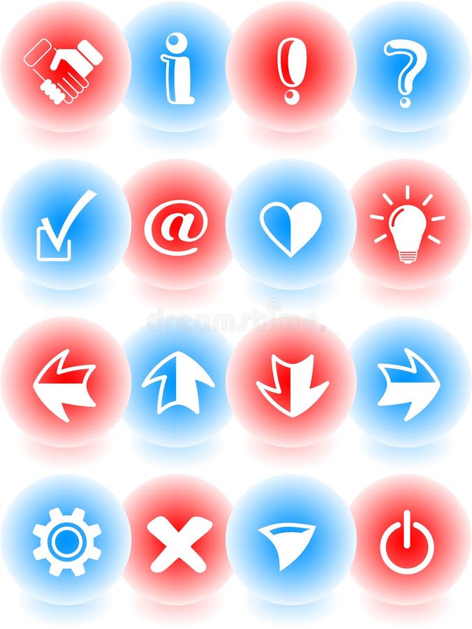 Signs icons stock vector. Illustration of icon, love - 11119682