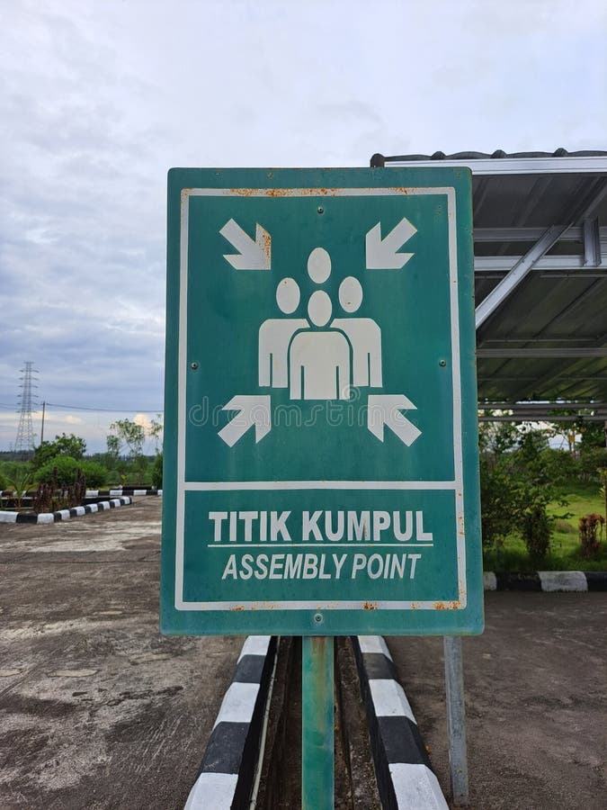 Signs or Instructions To Avoid Accidents Stock Photo - Image of ...