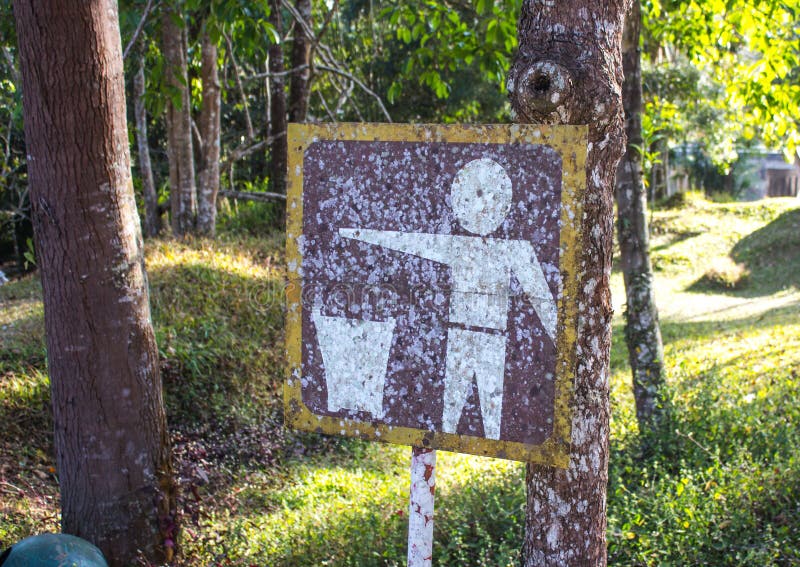 Signs litter stock image. Image of rubbish, garbage, basket - 36743143